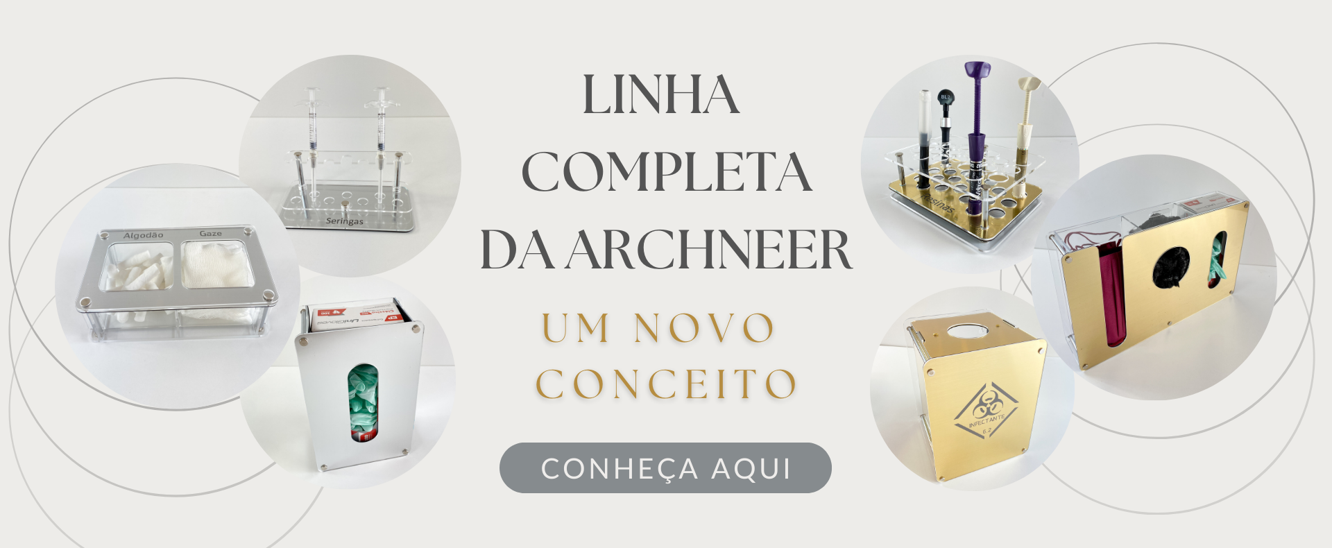 Archneer: Organizadores Premium de Acrílico | Simplificar é a ...