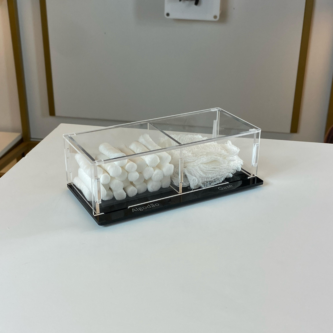 Suporte Click Algodão e Gaze - Organizador Premium Archneer